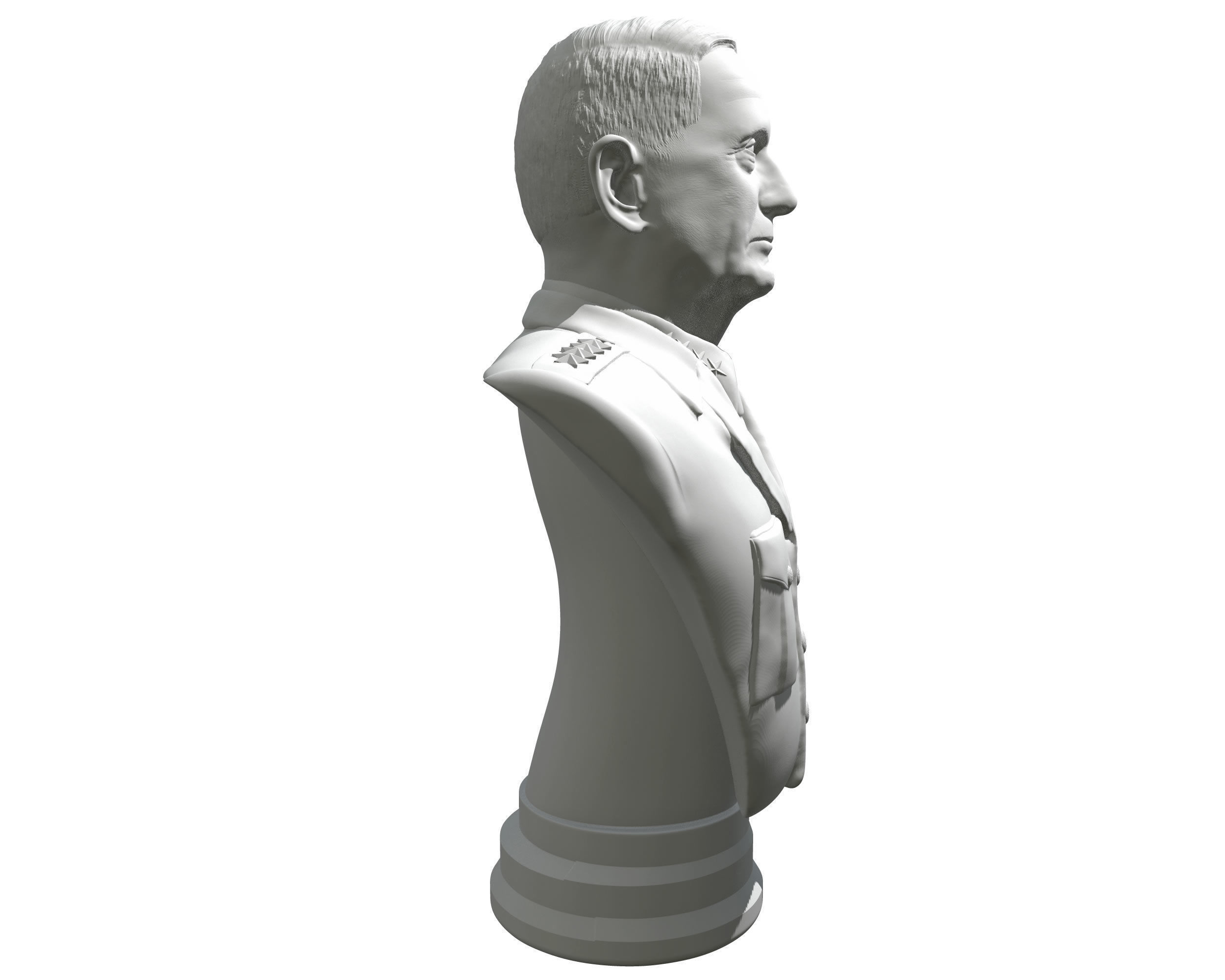 General James Mad Dog Mattis 3D model 3D printable | CGTrader