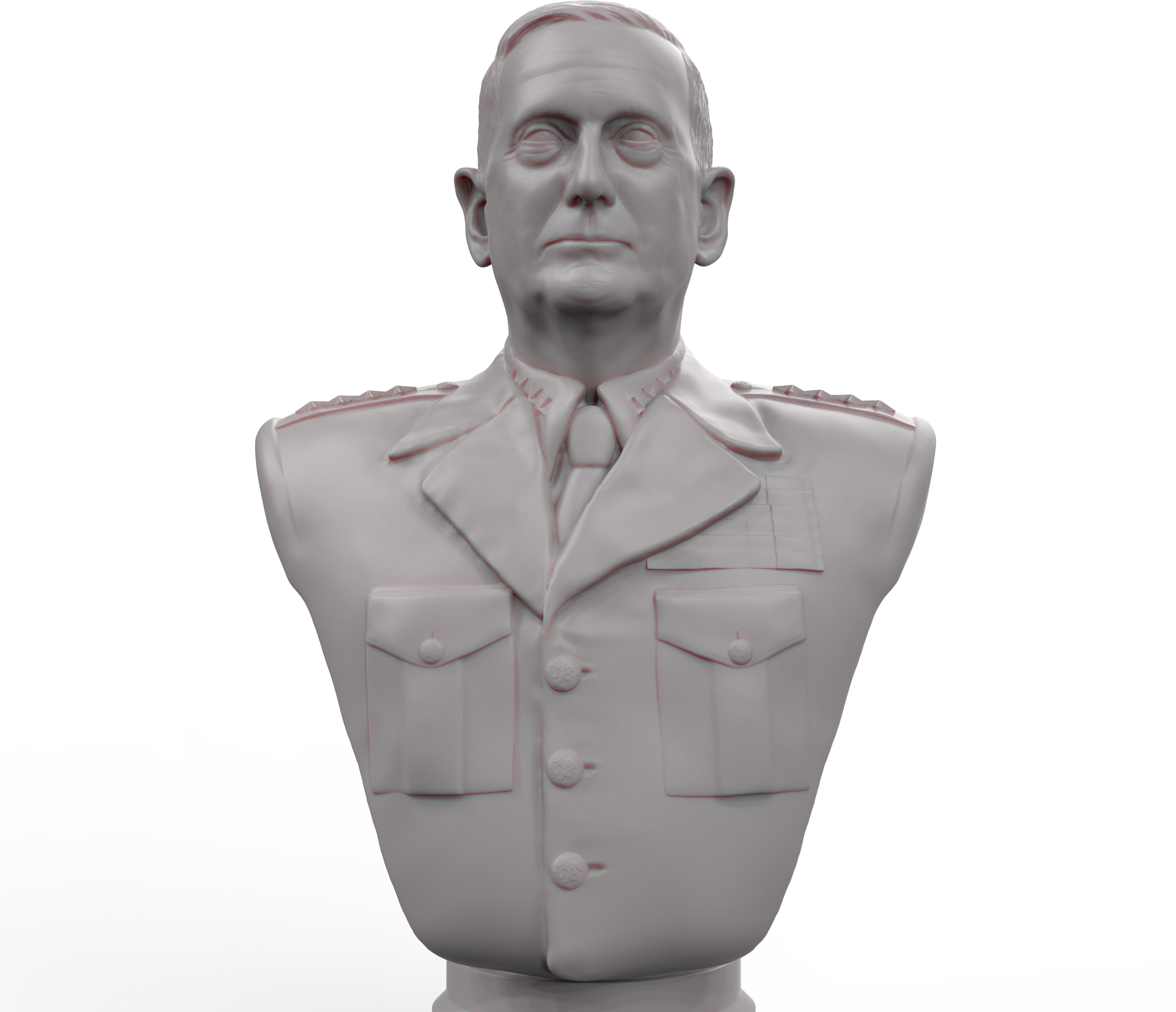 General James Mad Dog Mattis 3D model 3D printable | CGTrader