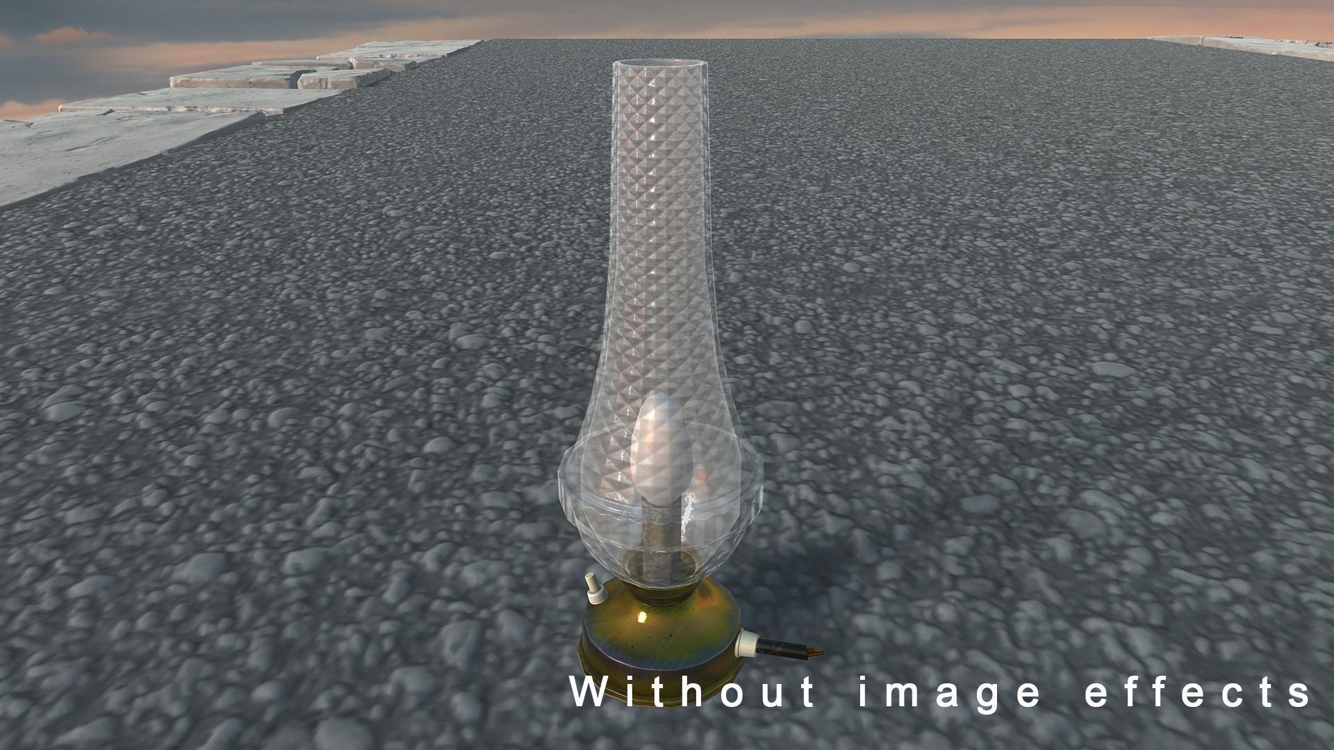 Old vintage lamp free VR / AR / low-poly 3D model | CGTrader