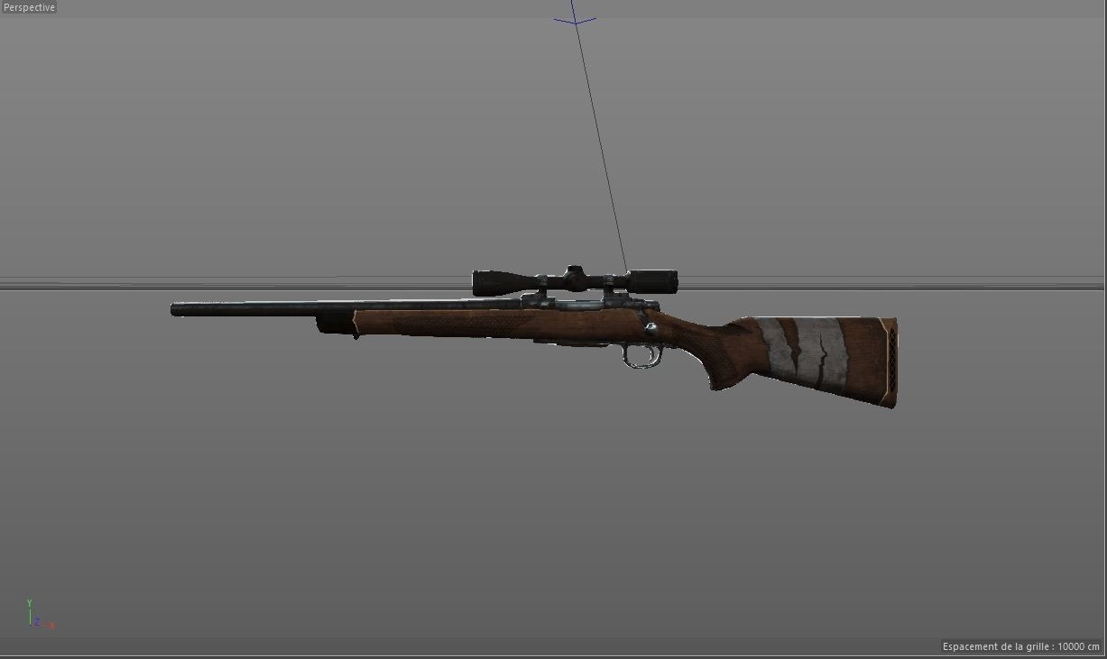 Sniper 1914 free 3D model | CGTrader