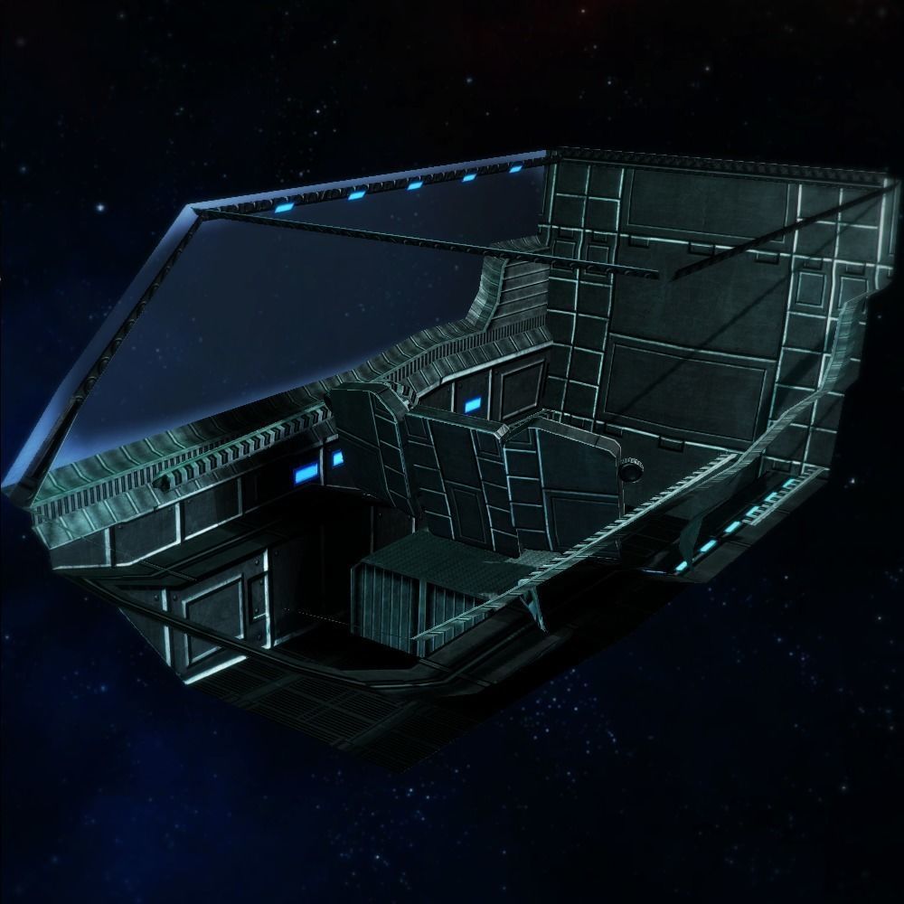 3D model Sci-fi Lowpoly Cockpit With 2 Skins VR / AR / low-poly | CGTrader