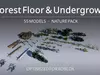 3D model ROBLOX Forest Floor and Undergrowth Pack VR / AR / low-poly ...