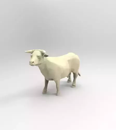 Model Cow 3D free 3D model 3D printable | CGTrader