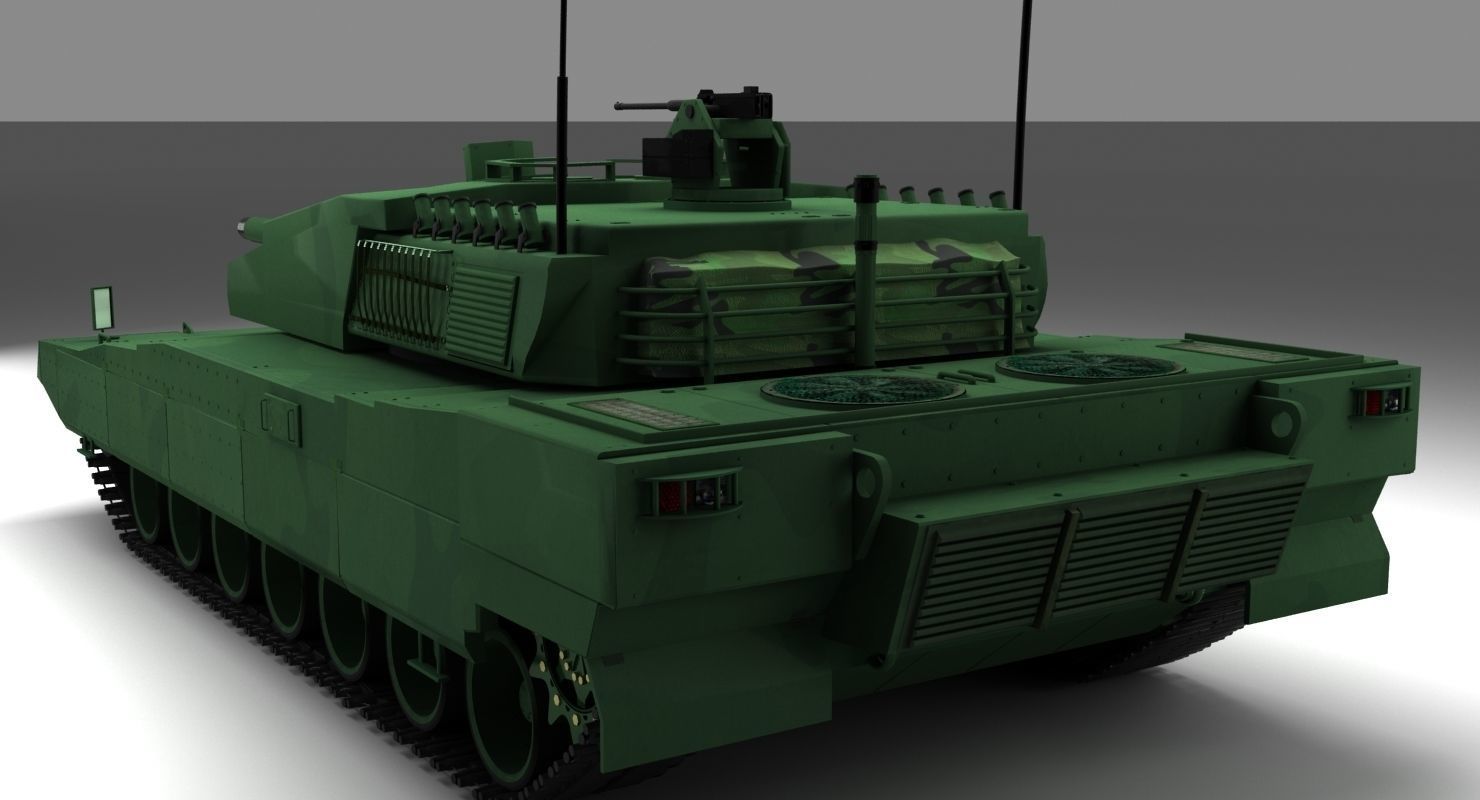 Altay Tank 3D model | CGTrader