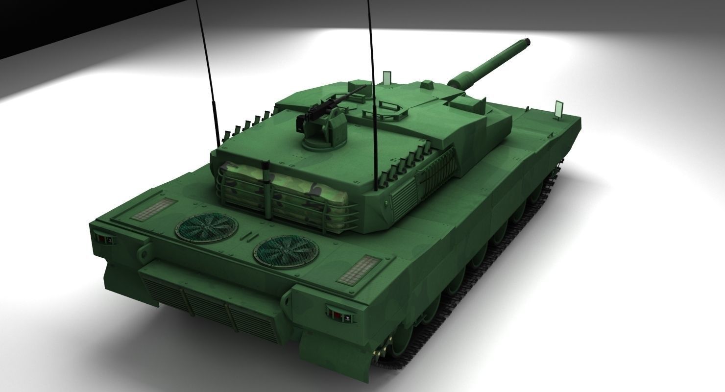 Altay Tank 3D model | CGTrader