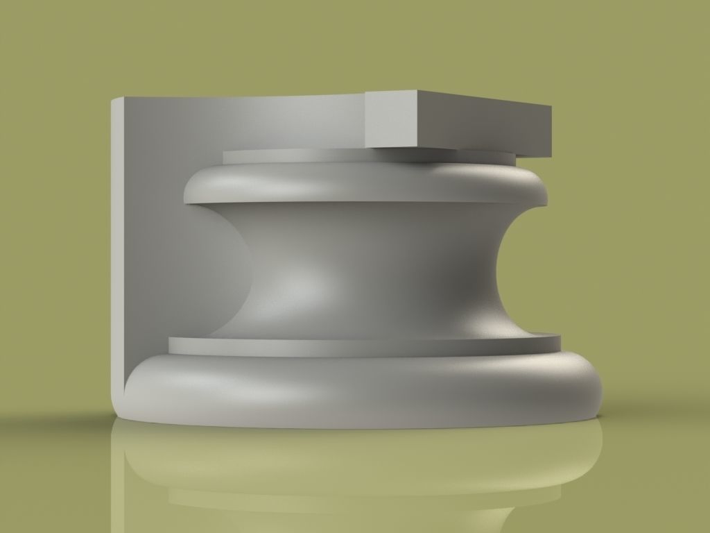 Marble Socle 04 3D model 3D printable | CGTrader