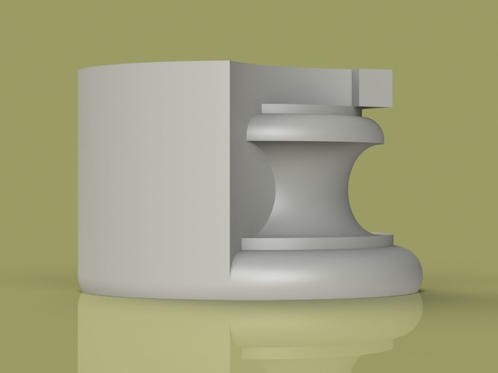 Marble Socle 04 3D model 3D printable | CGTrader