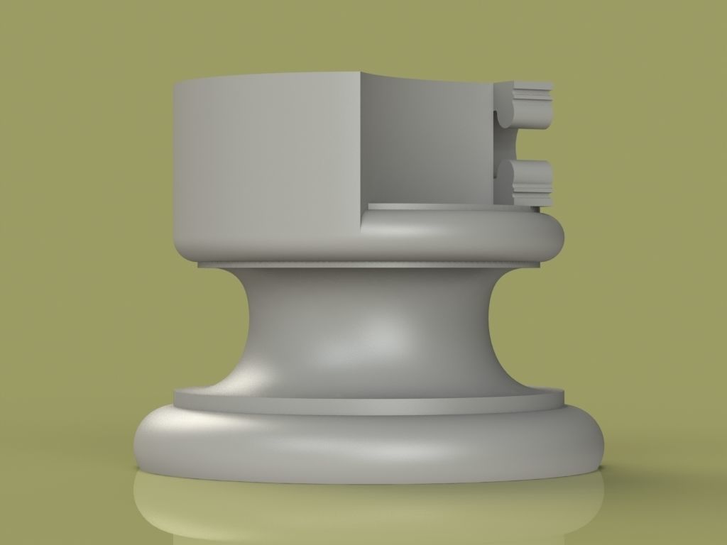 Marble Socle 05 3D model 3D printable | CGTrader