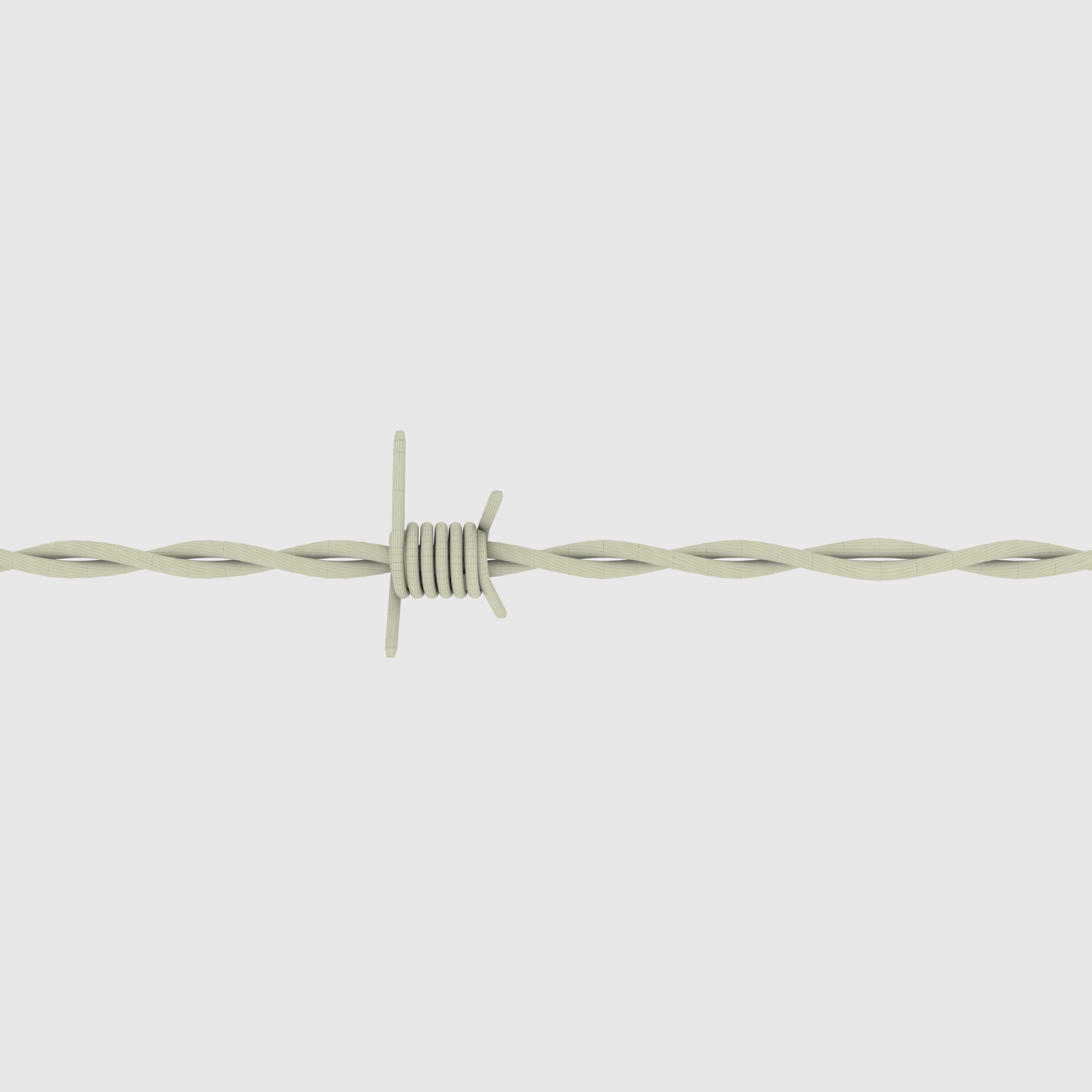 3D model Barb Wire Weathered VR / AR / low-poly | CGTrader
