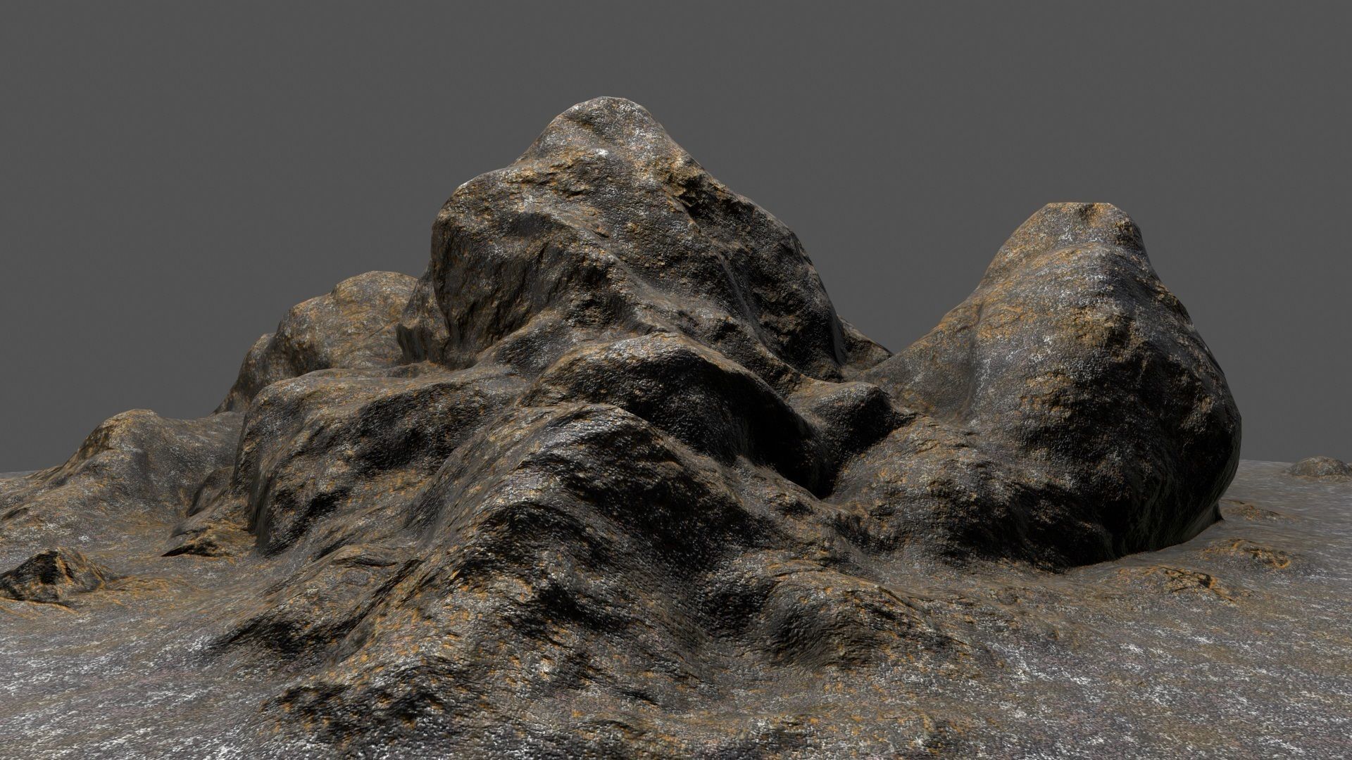 3D model Rock formation VR / AR / low-poly | CGTrader