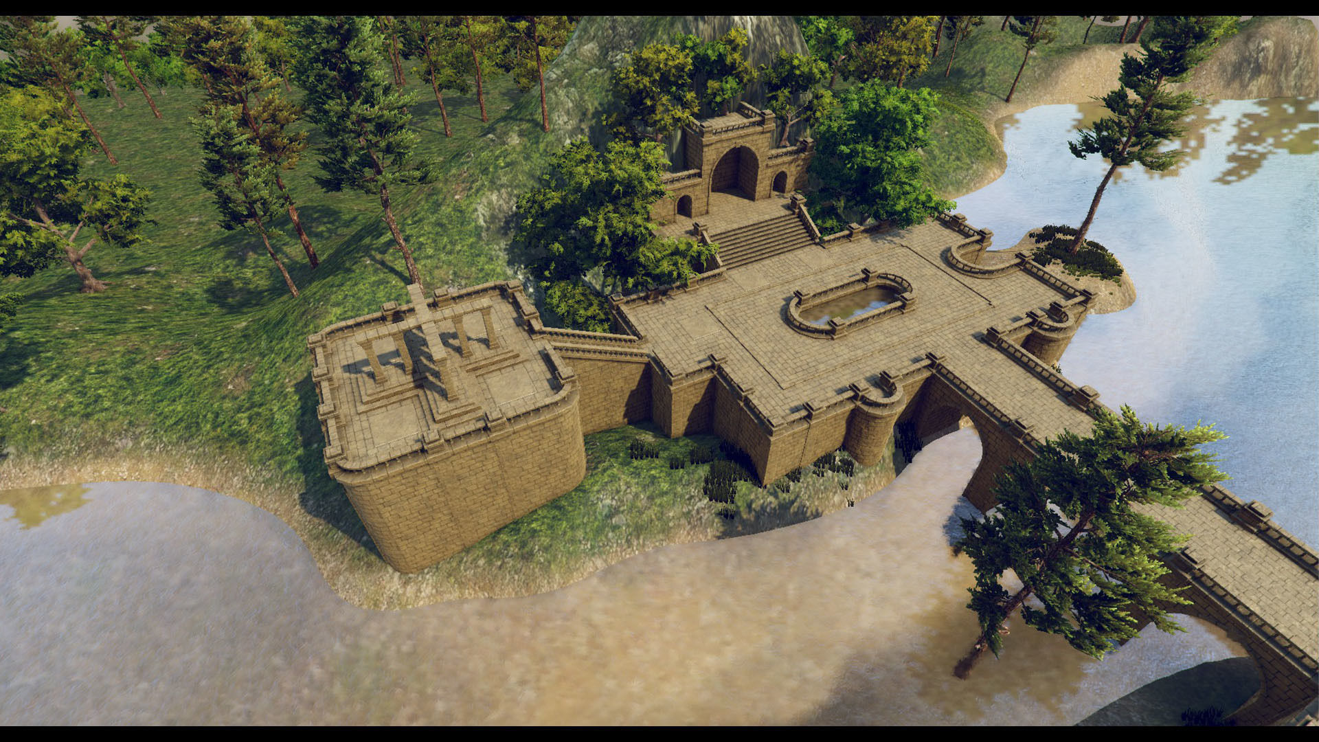 3D model Medieval Modular Level Kit VR / AR / low-poly | CGTrader