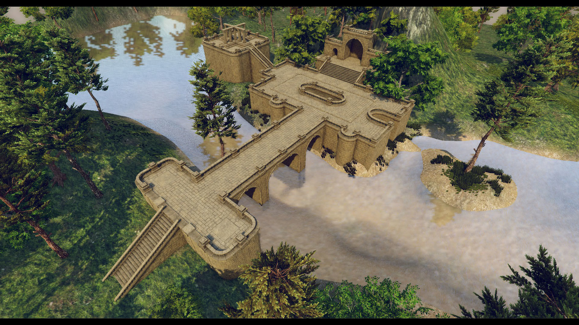 3D model Medieval Modular Level Kit VR / AR / low-poly | CGTrader