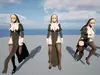 3D model Nun Celestia - Game Ready VR / AR / low-poly | CGTrader