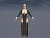 3D model Nun Celestia - Game Ready VR / AR / low-poly | CGTrader