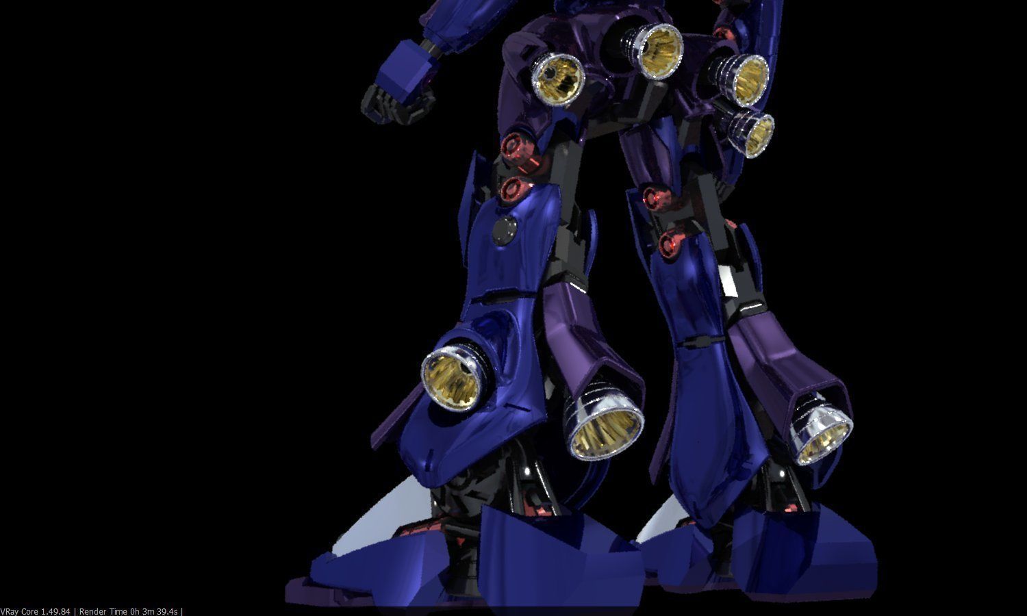 Kampfer custom in mobile suits gundam 3D model 3D printable | CGTrader