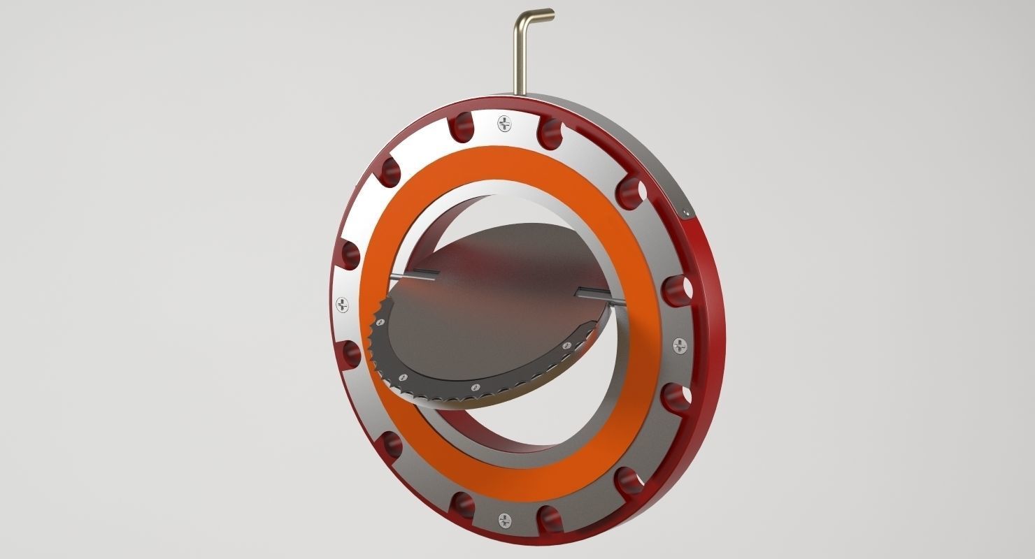 Bursting Disc 3D model | CGTrader