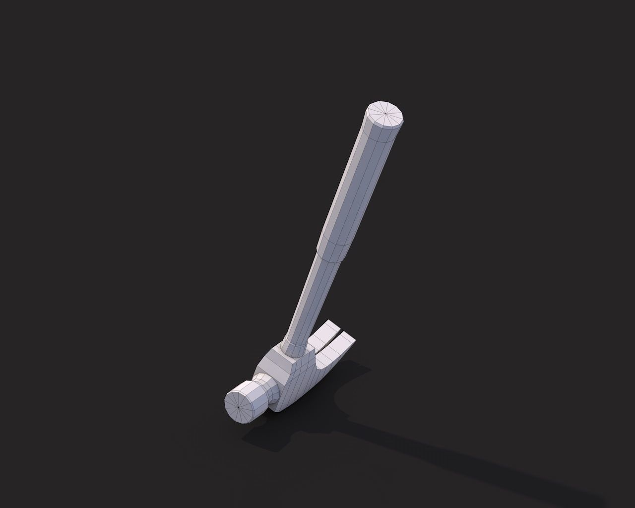 3D model Low Poly Hammer V1 VR / AR / low-poly | CGTrader