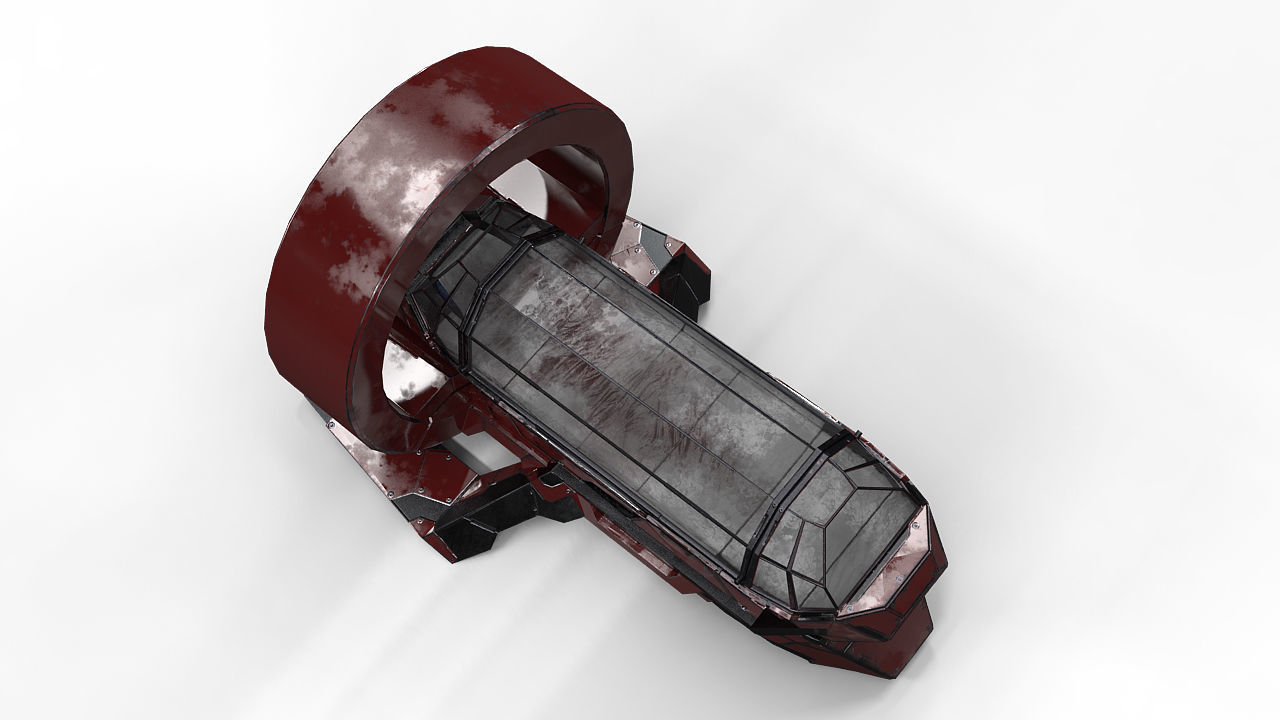 3D model Sci Fi Medic Bot PBR Lowpoly VR / AR / low-poly | CGTrader