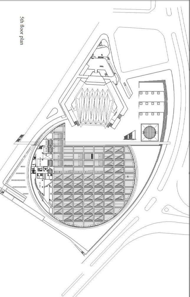 Bibliotheca Alexandrina 3D model 3D printable | CGTrader