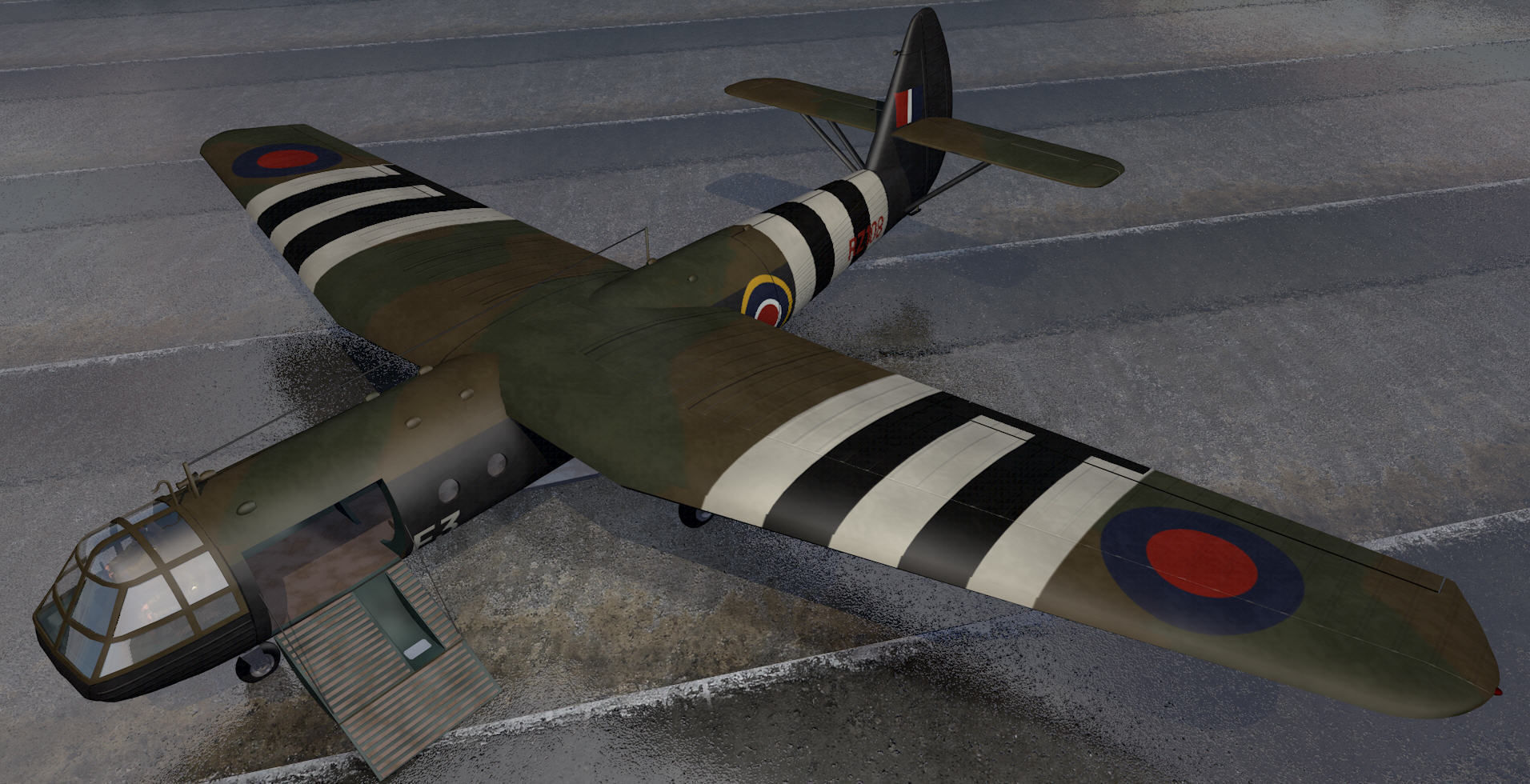 Airspeed AS51 Horsa Mk-1 3D model | CGTrader