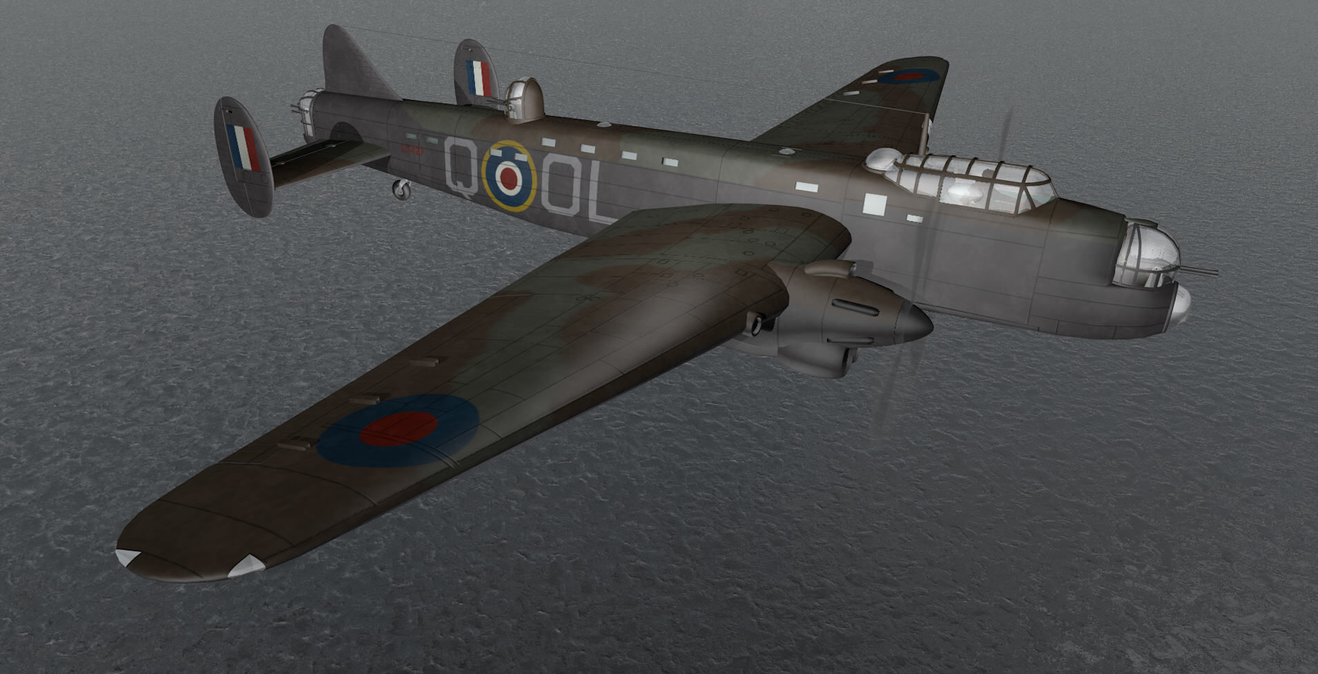 Avro Manchester Mk-1 3D model | CGTrader