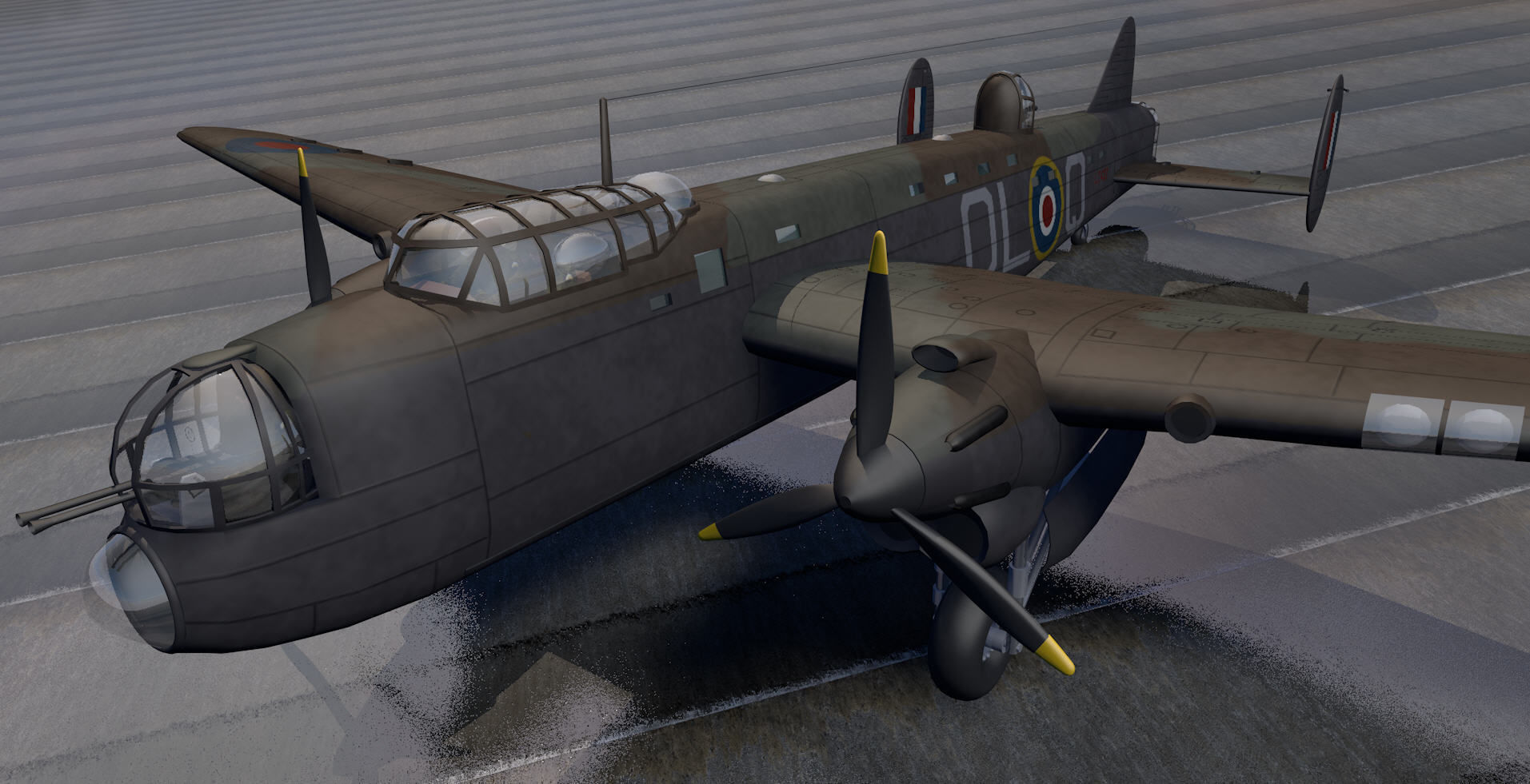 Avro Manchester Mk-1 3D model | CGTrader