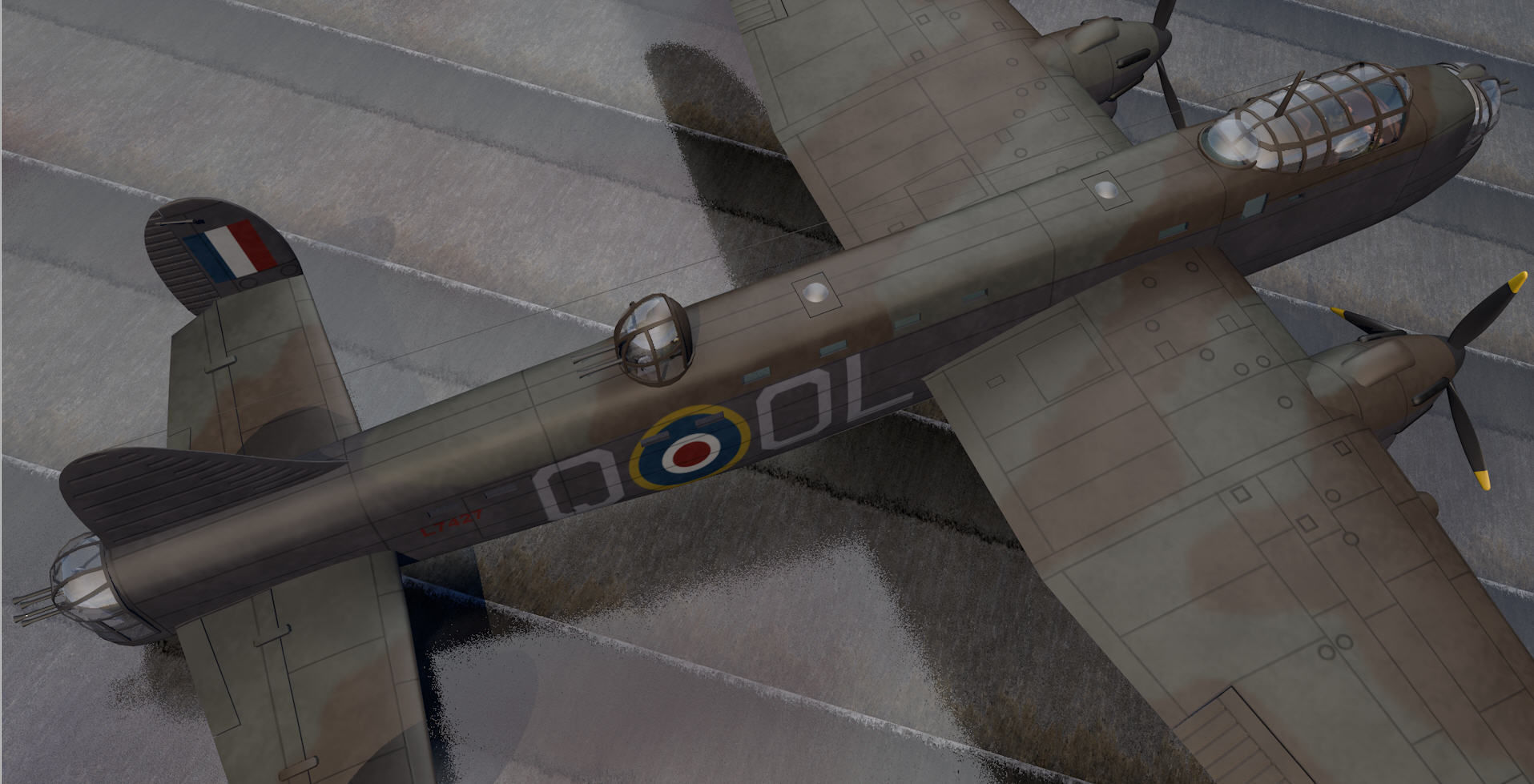 Avro Manchester Mk-1 3D model | CGTrader
