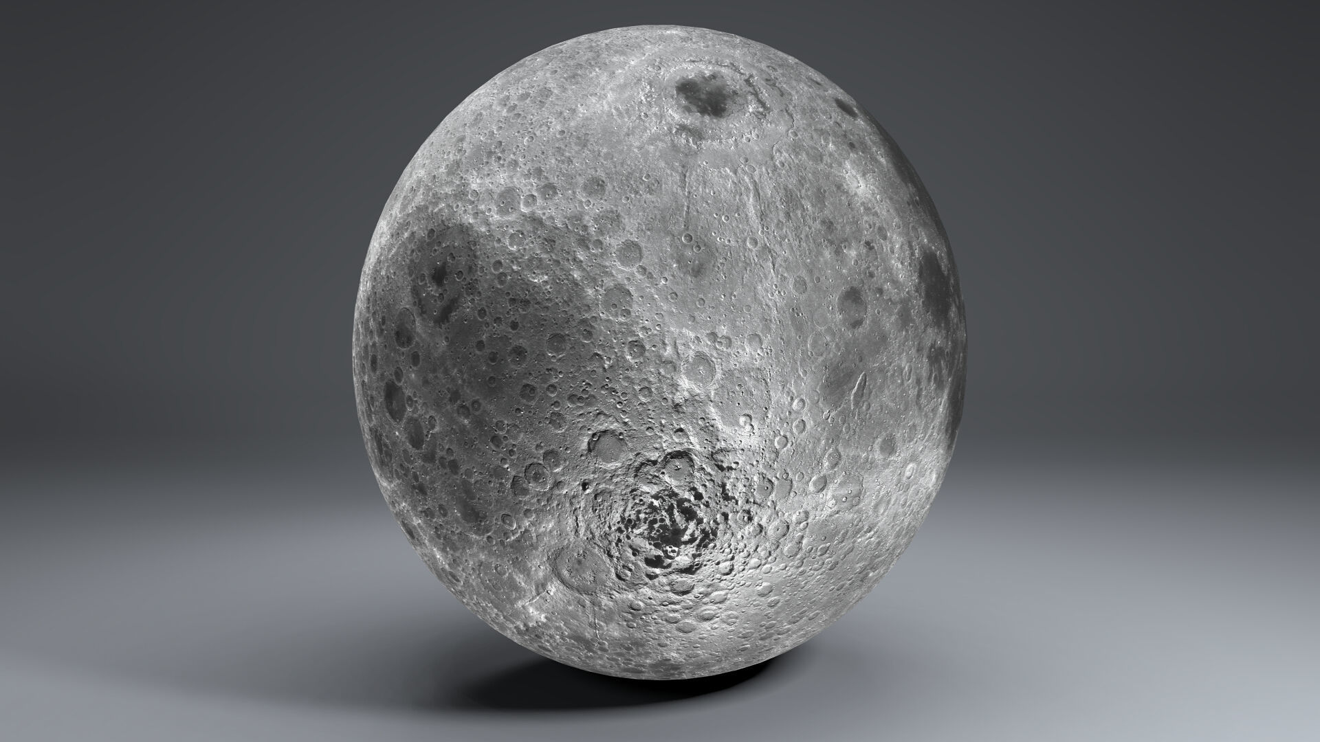 Moon Globe 23k 3D model | CGTrader