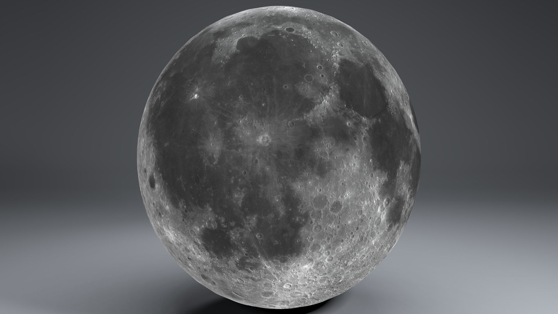 Moon Globe 23k 3D model | CGTrader