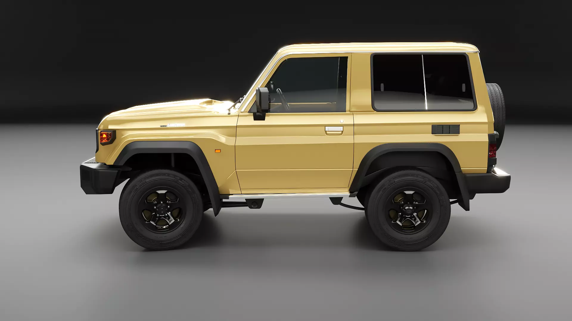 Toyota Land Cruiser GDJ71 2026 - Short Wheelbase PBR 3D model | CGTrader