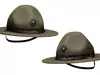3D model USMC DRILL INSTRUCTOR HAT VR / AR / low-poly | CGTrader