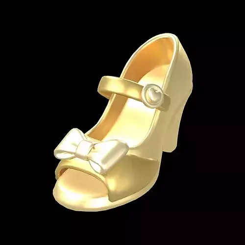 3D model Soft Girl Aesthetic High Heel Icon v1 002 VR / AR / low-poly ...