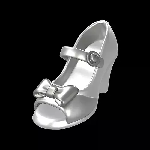 3D model Soft Girl Aesthetic High Heel Icon v1 002 VR / AR / low-poly ...