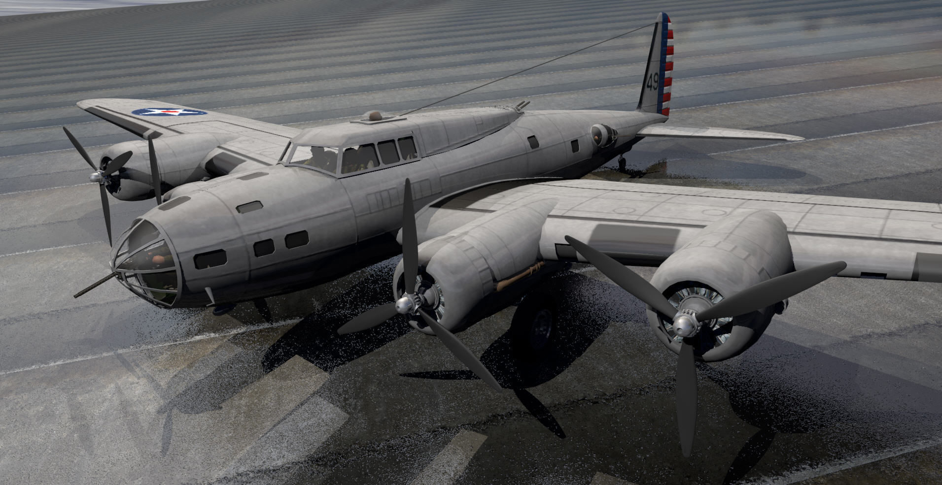 Boeing B-17D Fortress 3D model | CGTrader