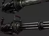 3D model Heavy Mutant Machine Gun VR / AR / low-poly | CGTrader