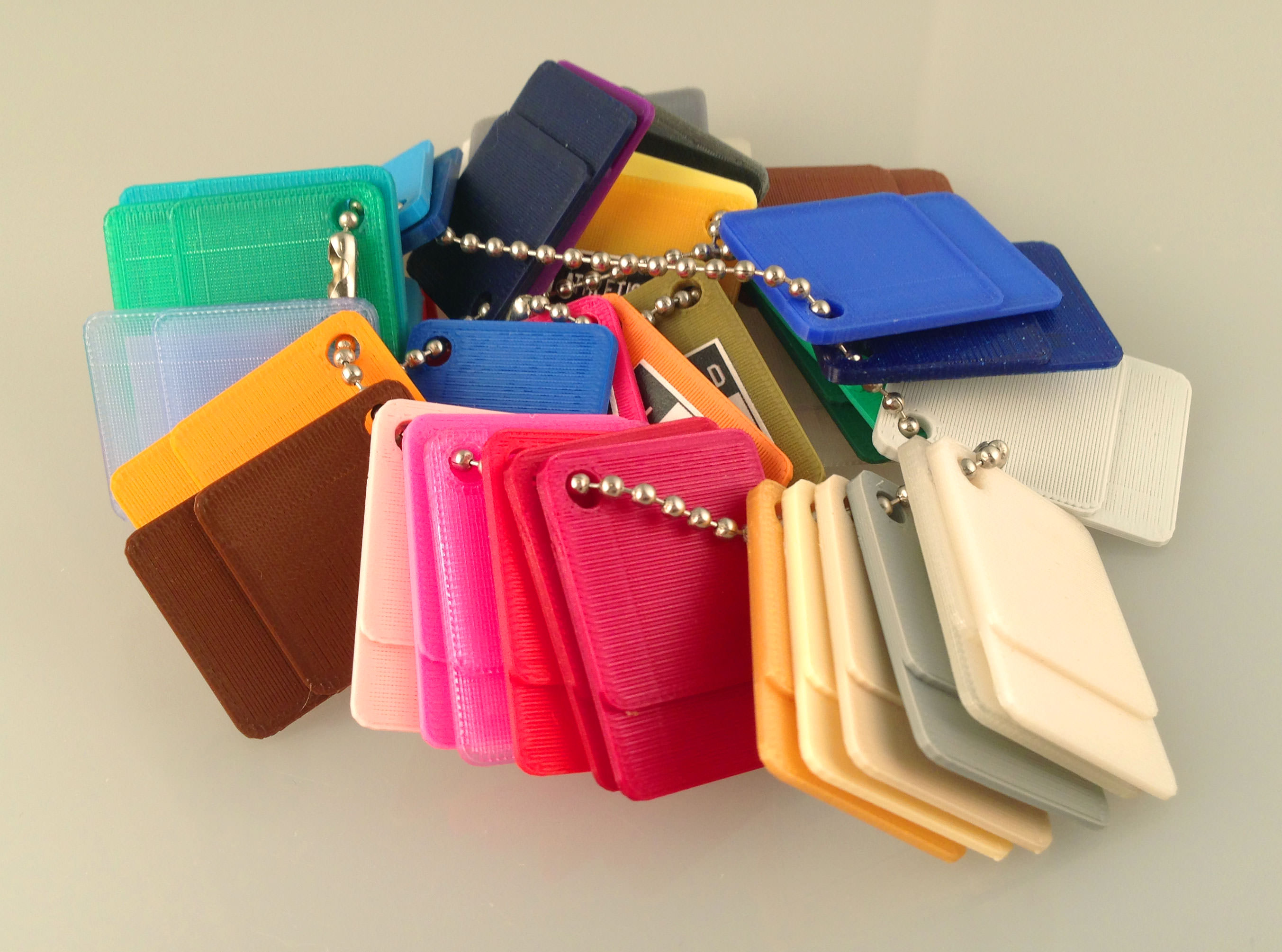 Filament Color Sample Chip free 3D model 3D printable | CGTrader