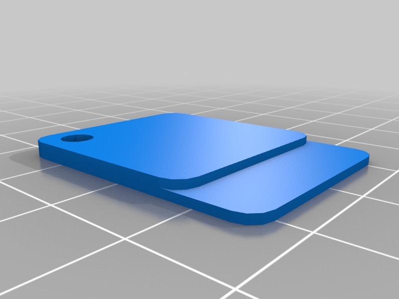 Filament Color Sample Chip free 3D model 3D printable | CGTrader