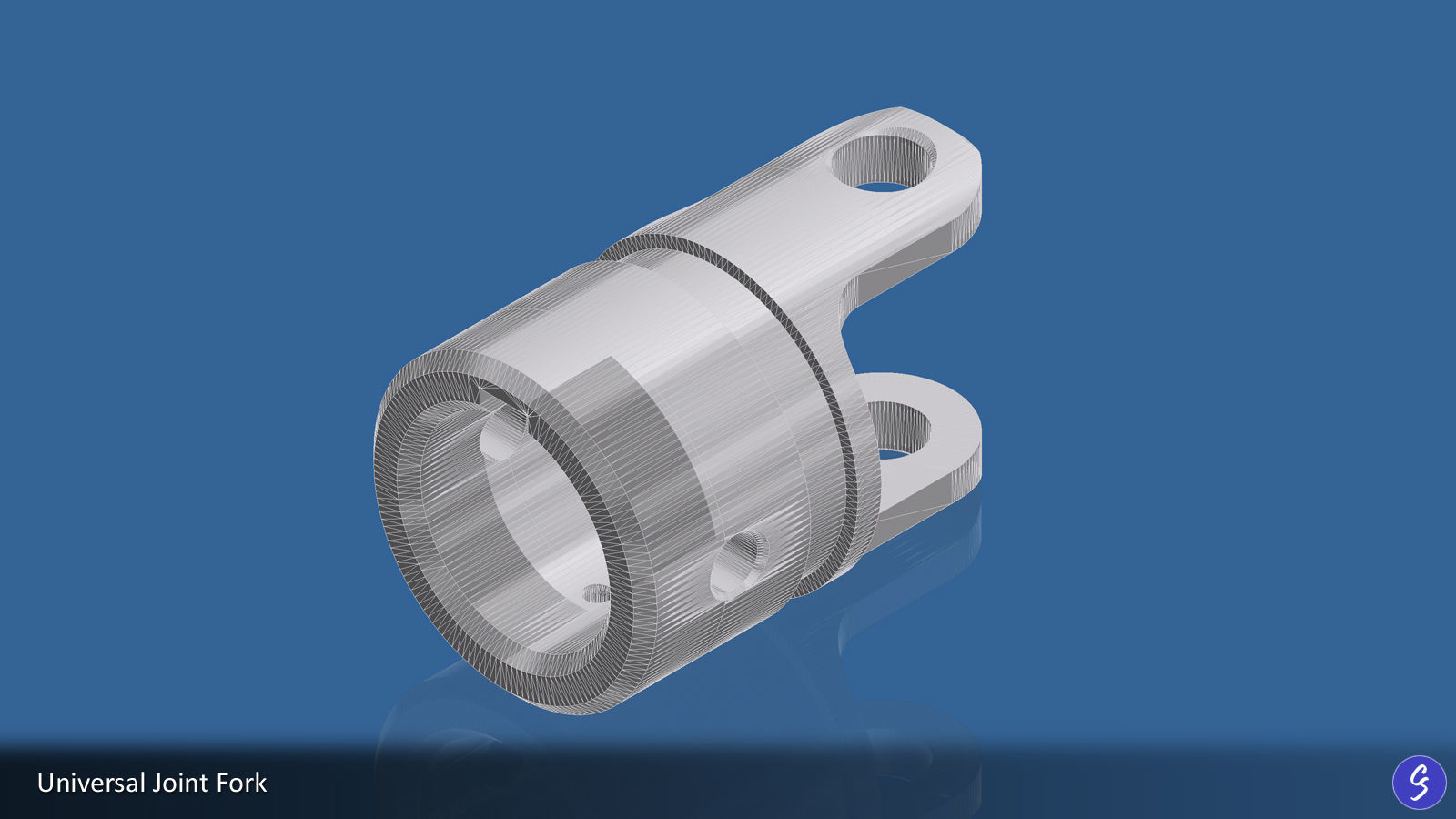 Universal Joint 3D model 3D printable | CGTrader