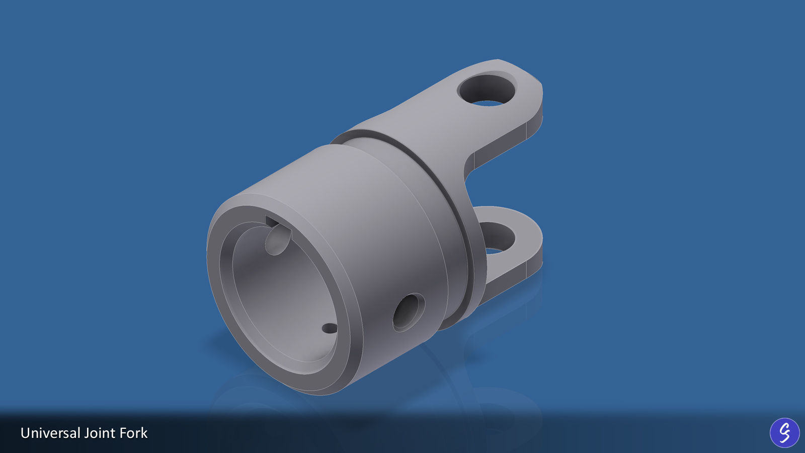 Universal Joint 3D model 3D printable | CGTrader