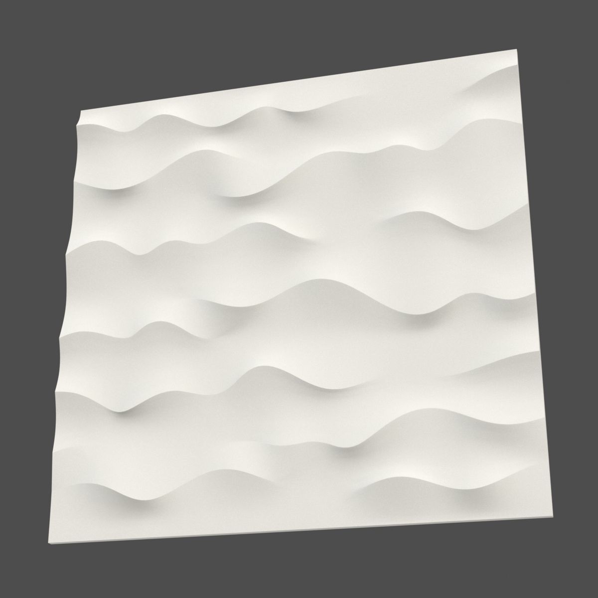 new wave panel 3D model 3D printable | CGTrader