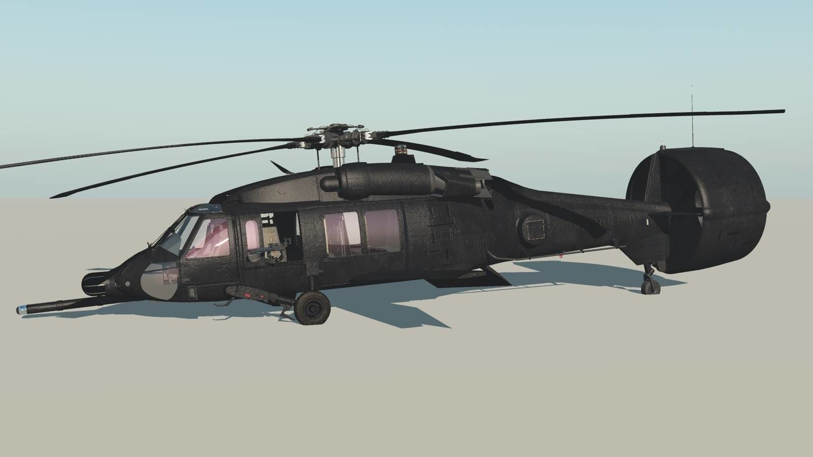3D model Piasecki X-49 Speedhawk VR / AR / low-poly | CGTrader