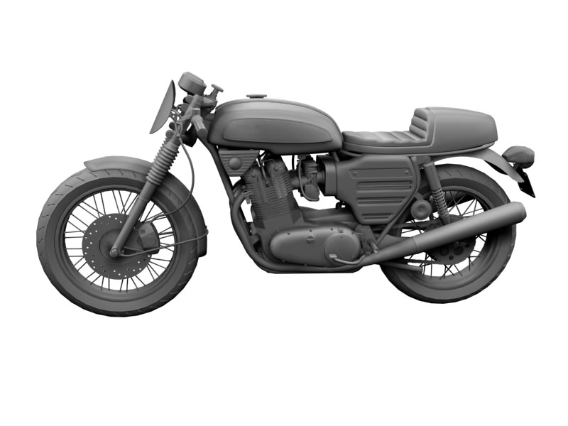 BSA Rocket 3 Racer 1969 3D model | CGTrader