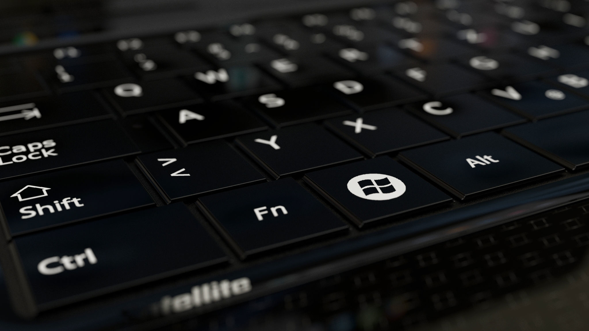 Toshiba Satellite L670-10P Laptop 3D model | CGTrader