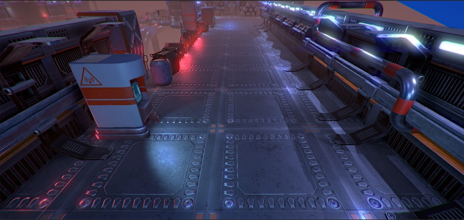 3D model Top-Down Sci Fi Factory Level Construction Kit VR / AR / low-poly | CGTrader