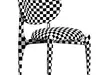 Via Toffee Brown Velvet Walnut Wood Dining Chair 3D model | CGTrader