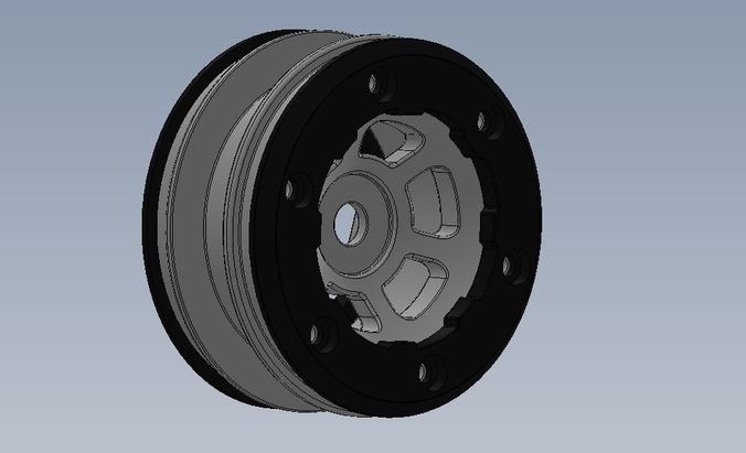 rc wheel 3D model 3D printable | CGTrader