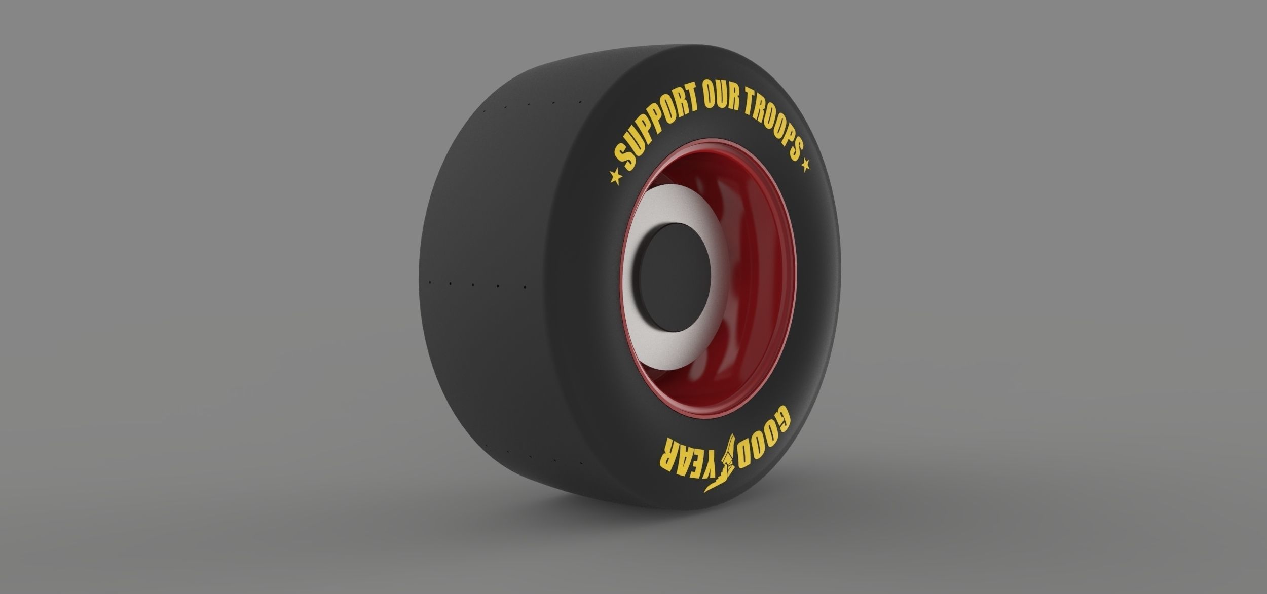 NASCAR wheel 3D model | CGTrader