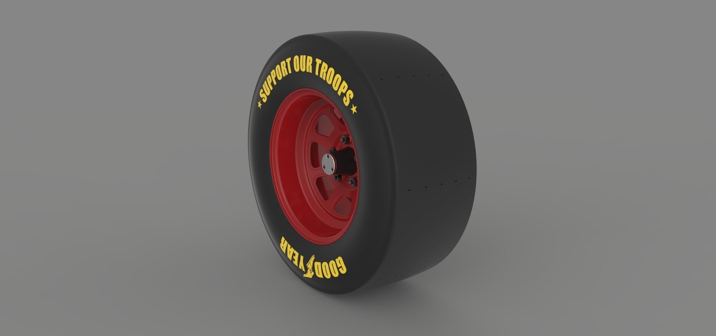 NASCAR wheel 3D model | CGTrader