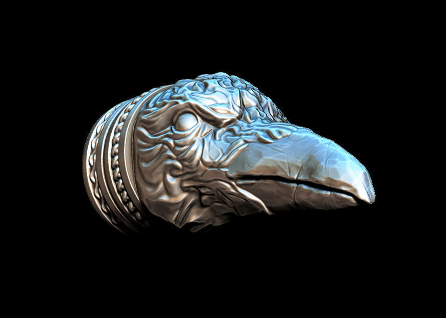 Raven 3D model 3D printable | CGTrader