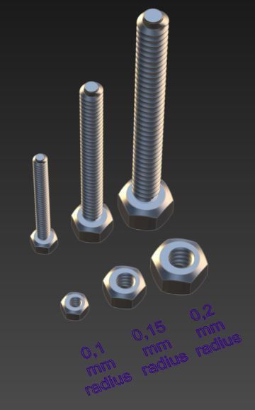 Screw and Bolt 3D Printable 3D model 3D printable | CGTrader